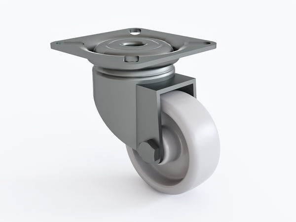 キャスター3Dモデルダウンロード用。TurboSquid