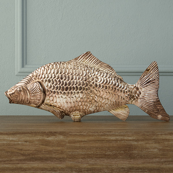 3D silvered fish decoration model - TurboSquid 1200884