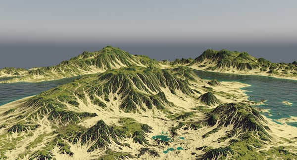 3D terrain ready model - TurboSquid 1201183