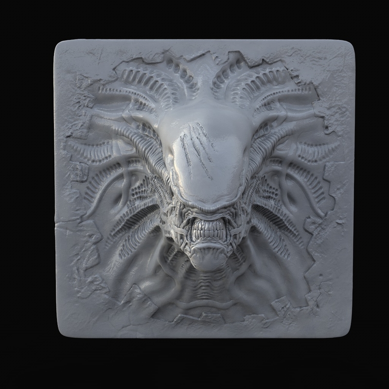 Alien decoration 3D model - TurboSquid 1201274