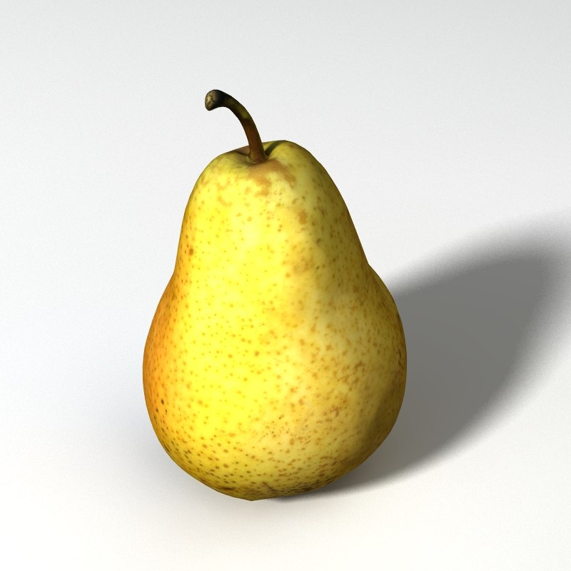 3D pear - TurboSquid 1201295