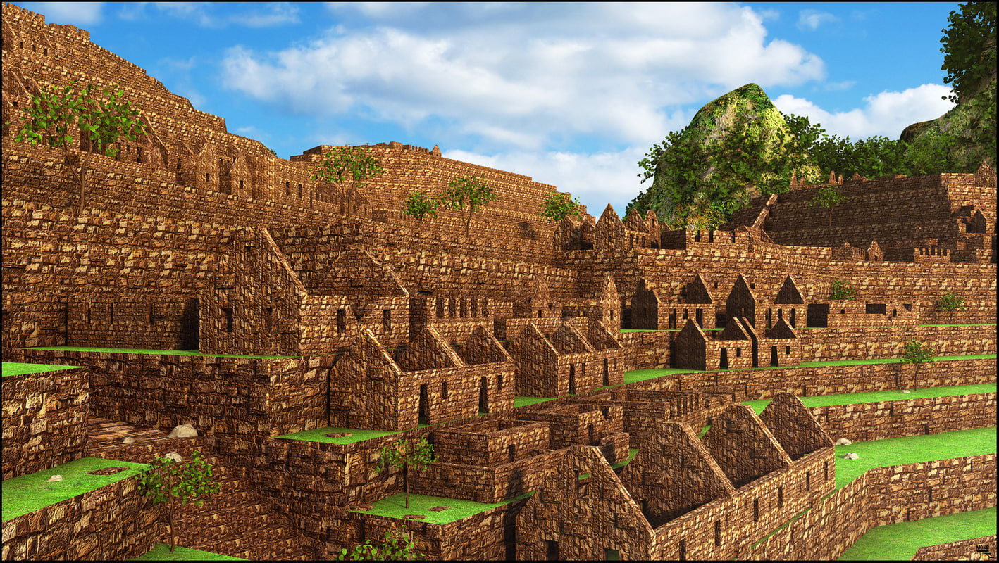 Machu picchu 3D model - TurboSquid 1201472