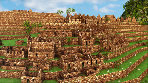 Machu picchu 3D model - TurboSquid 1201472