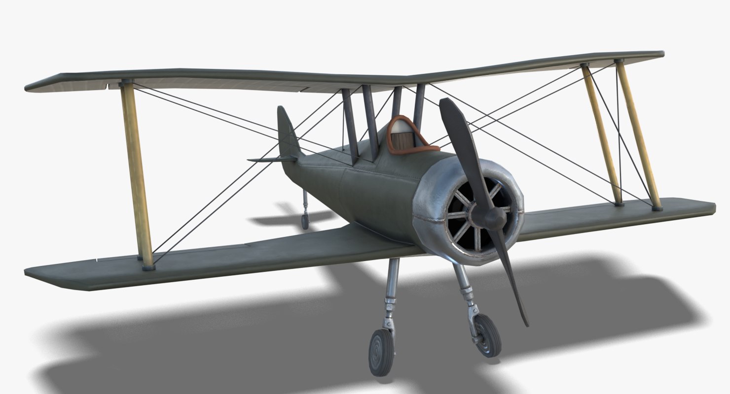 3D model airco dh 5 - TurboSquid 1201495