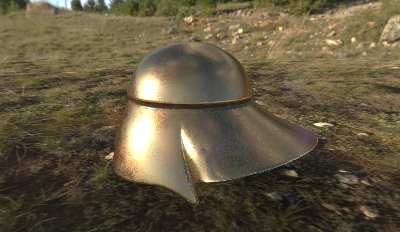 Boeotian helmet model - TurboSquid 1201587