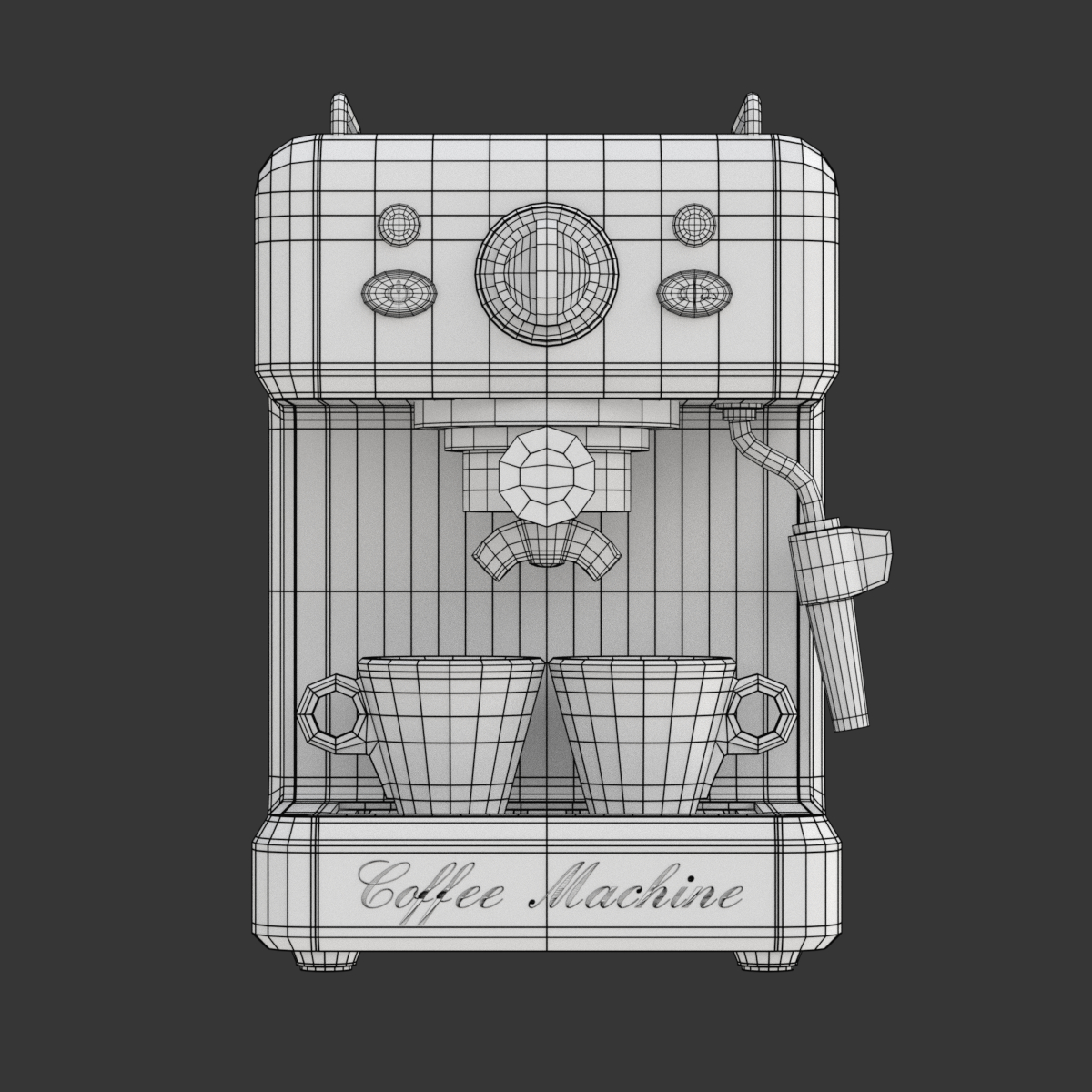 Coffee machine 3D - TurboSquid 1201971