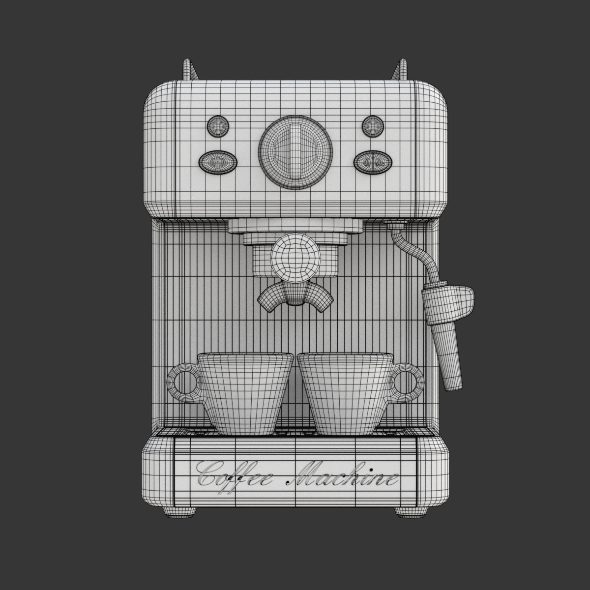 Coffee machine 3D - TurboSquid 1201971