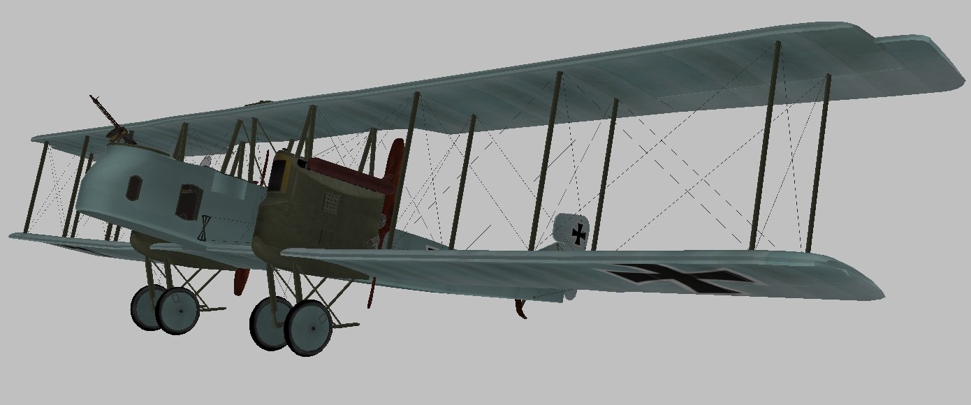 Gotha world war model - TurboSquid 1201973