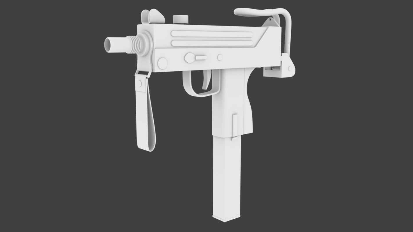 3D mac 11 smg - TurboSquid 1202038