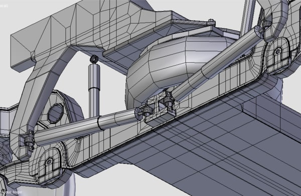 Jacobs bogie 3D model - TurboSquid 1202098