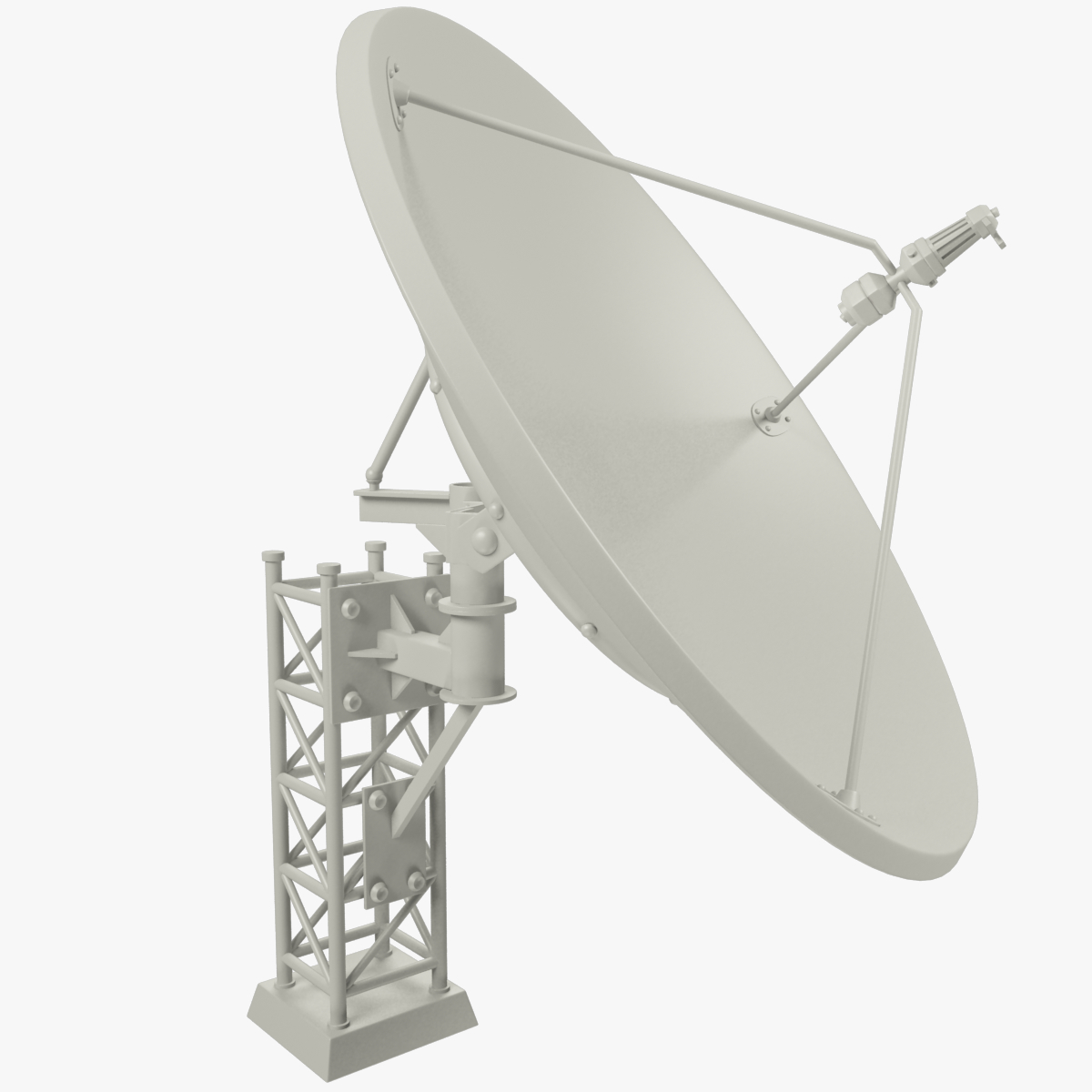 Satellite dish 3D model - TurboSquid 1202147