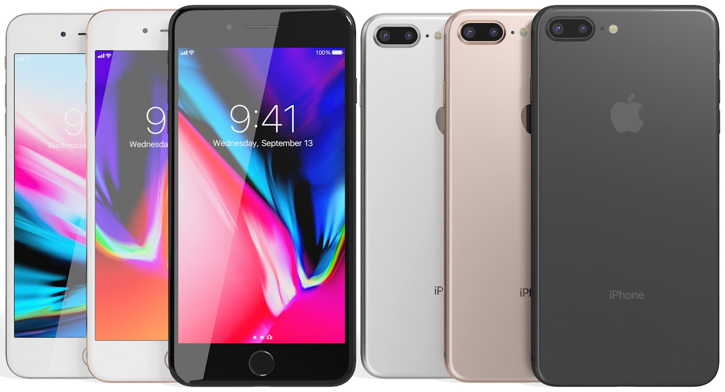 Realistic apple iphone 8 model - TurboSquid 1202360