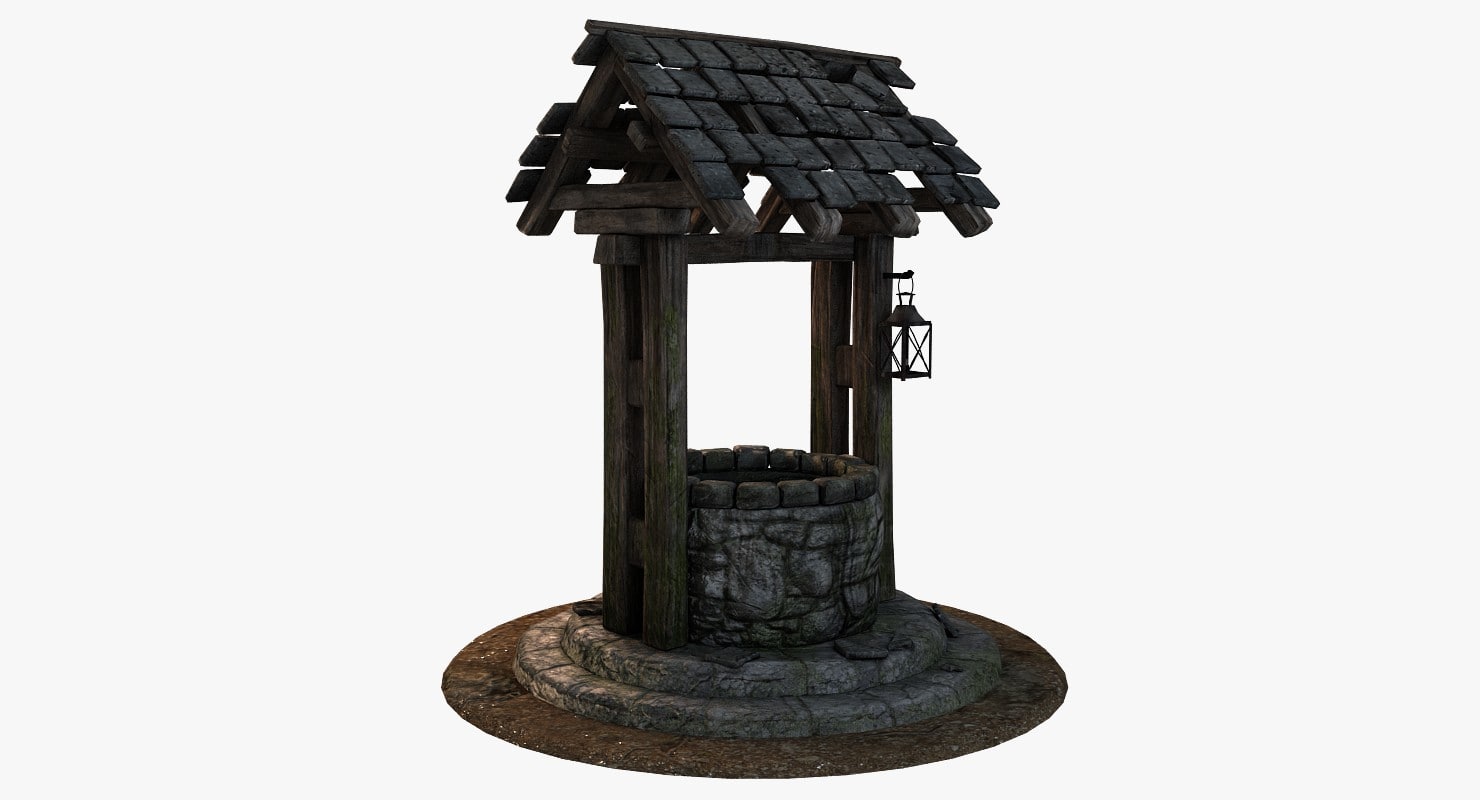 3D old medieval water - TurboSquid 1202370