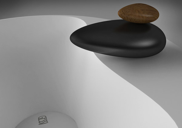 3D gessi cono washbasins - TurboSquid 1202561