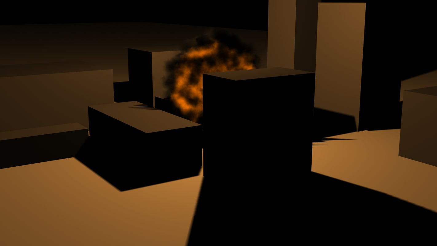 Explosion-fire-bomb 3D model - TurboSquid 1202603
