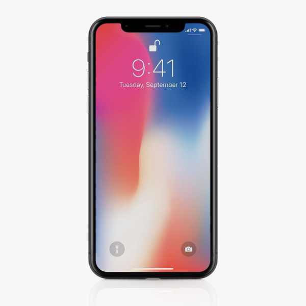 Apple iphone x model - TurboSquid 1202605