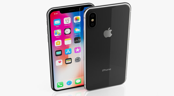 Apple iphone x model - TurboSquid 1202605