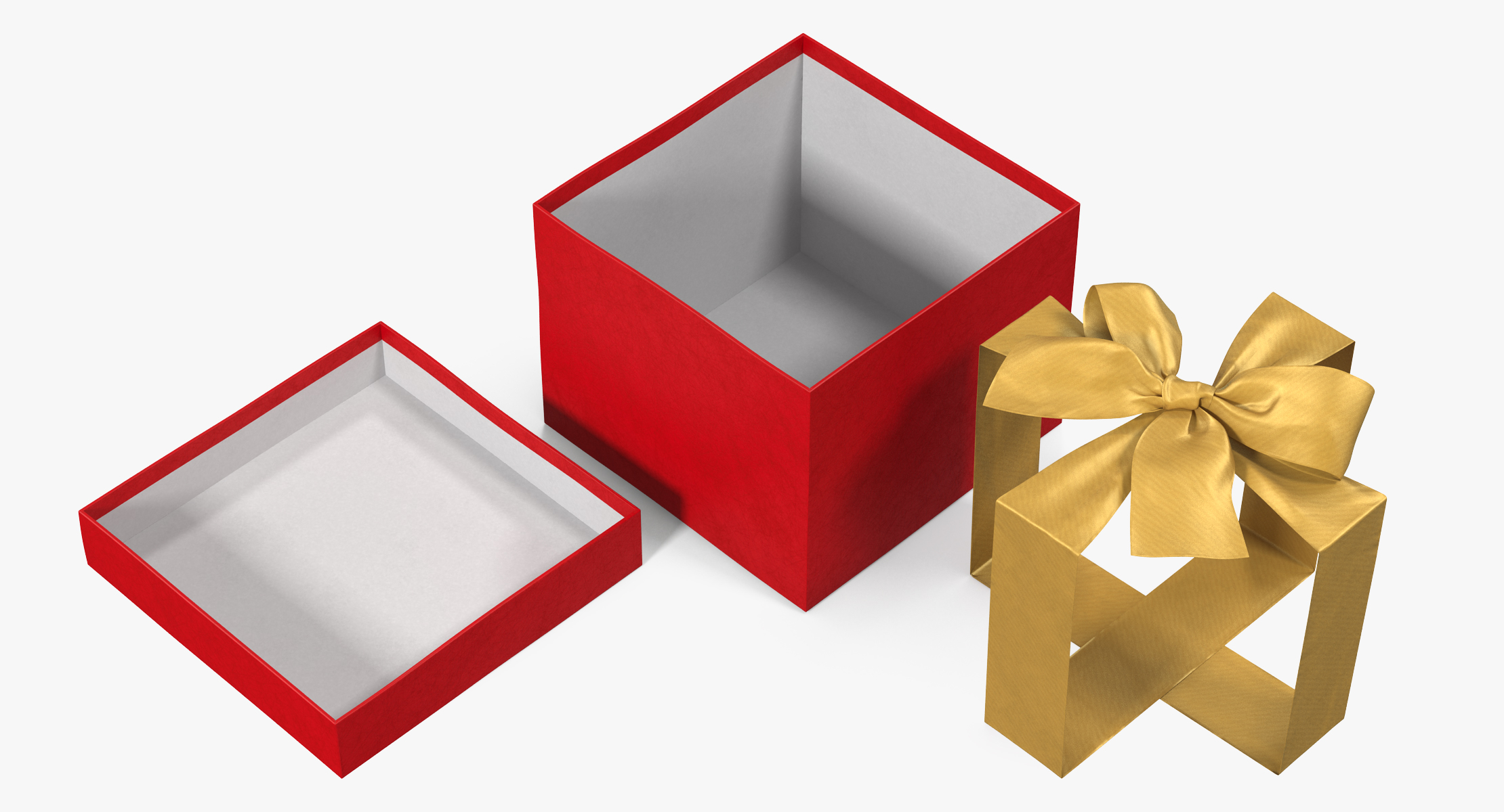 Gift boxes 2 3D model - TurboSquid 1203074