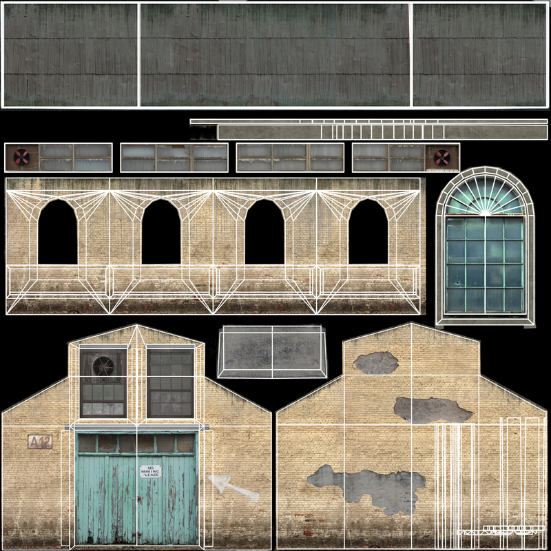 Old warehouse house 3D model - TurboSquid 1203079