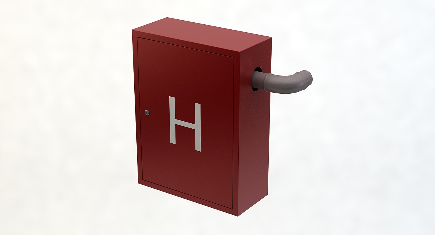 Wall hydrant 3D model - TurboSquid 1203094