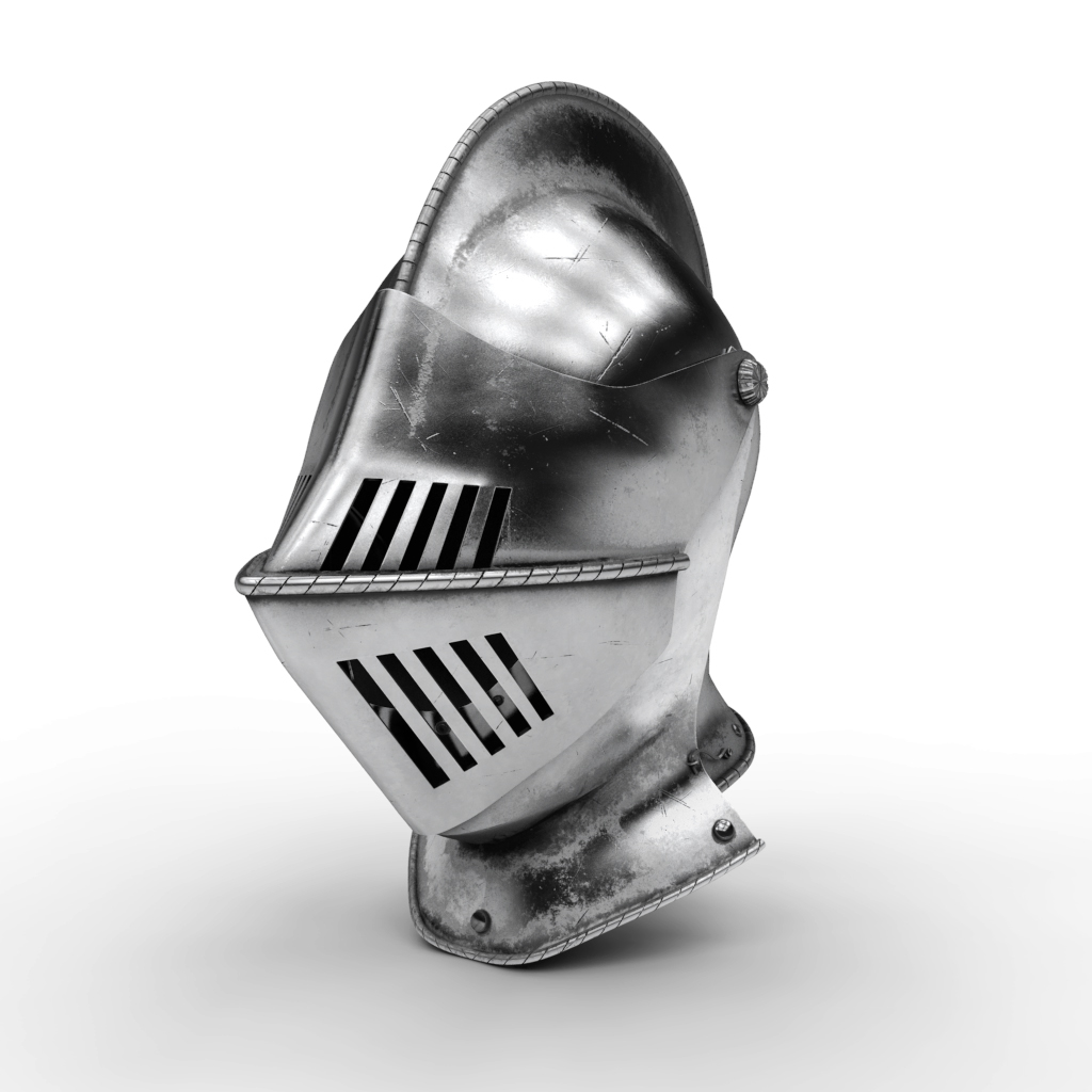 3D model medieval knight armet helmet visor - TurboSquid 1203114