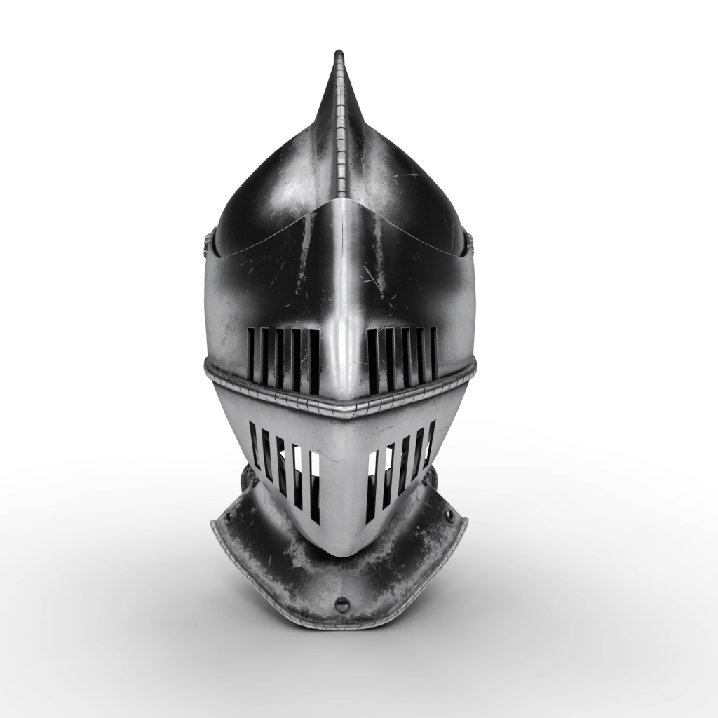 3D model medieval knight armet helmet visor - TurboSquid 1203114