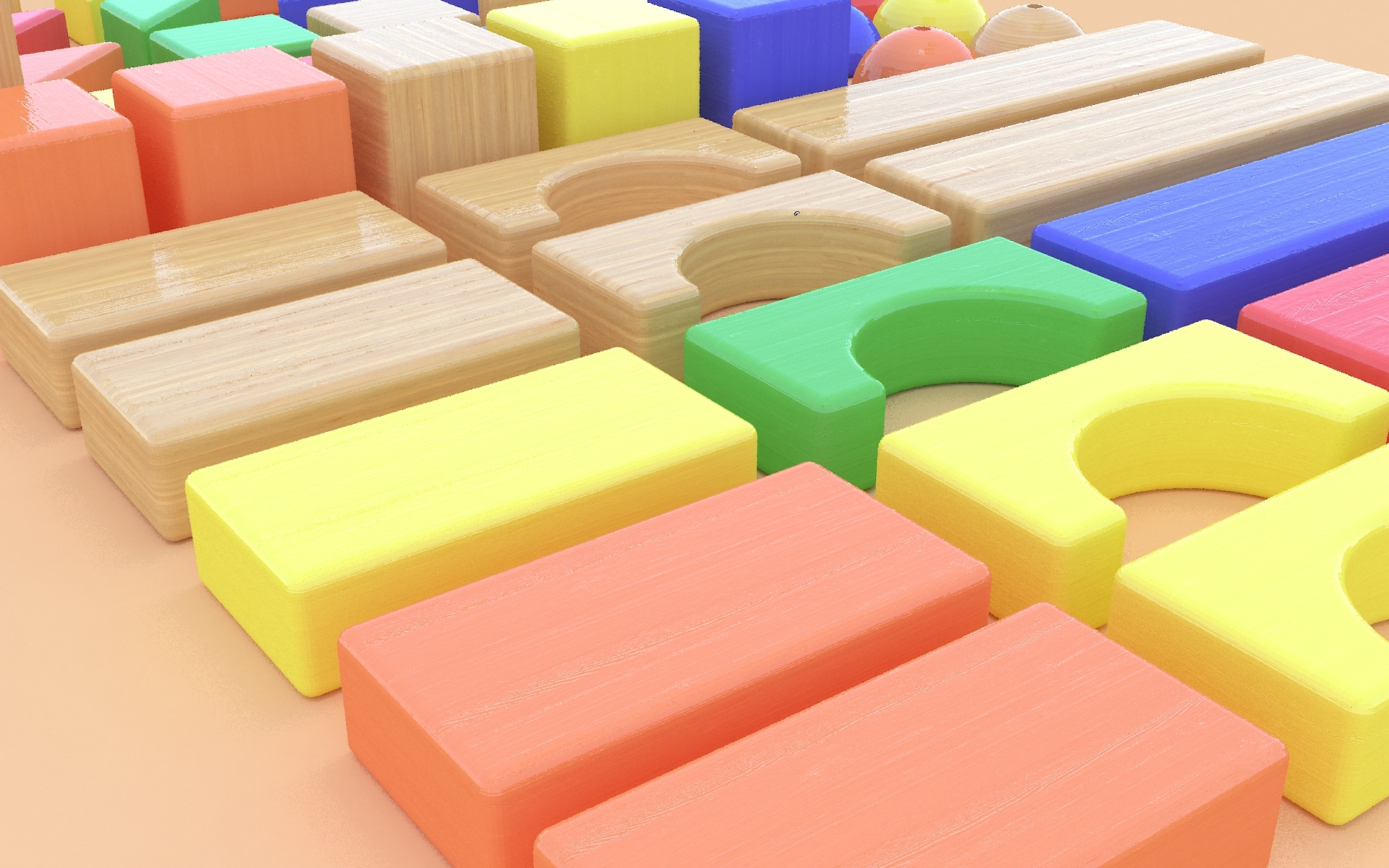 3D model toy blocks - TurboSquid 1203245