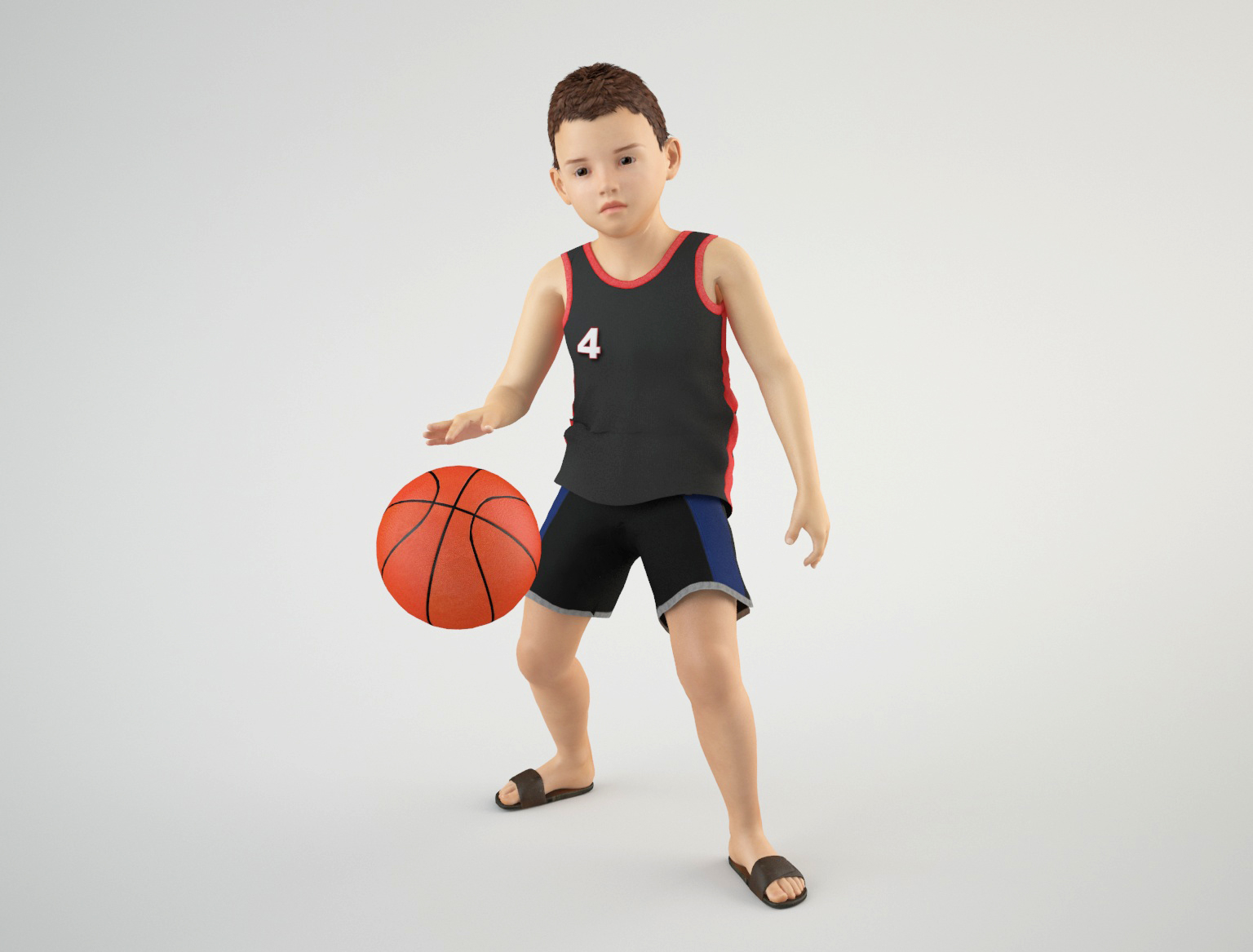 3D model child boy - TurboSquid 1203436