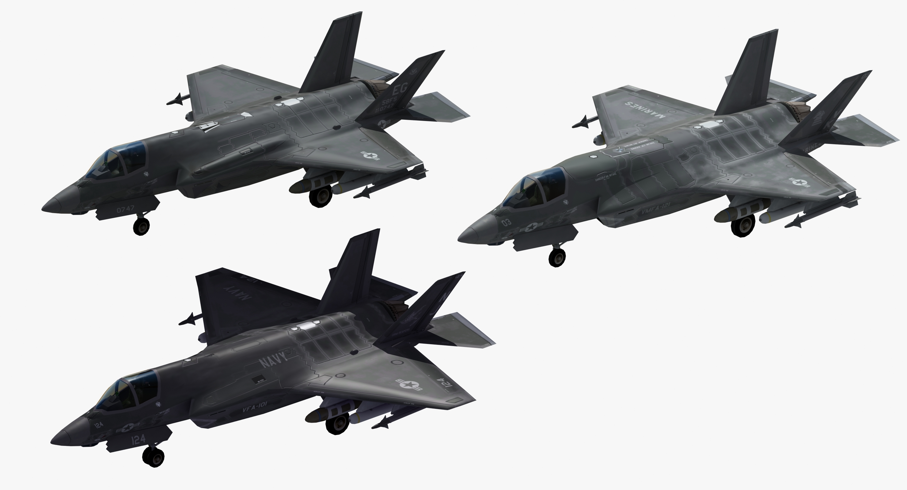 F-35 strike fighter 3D - TurboSquid 1203479