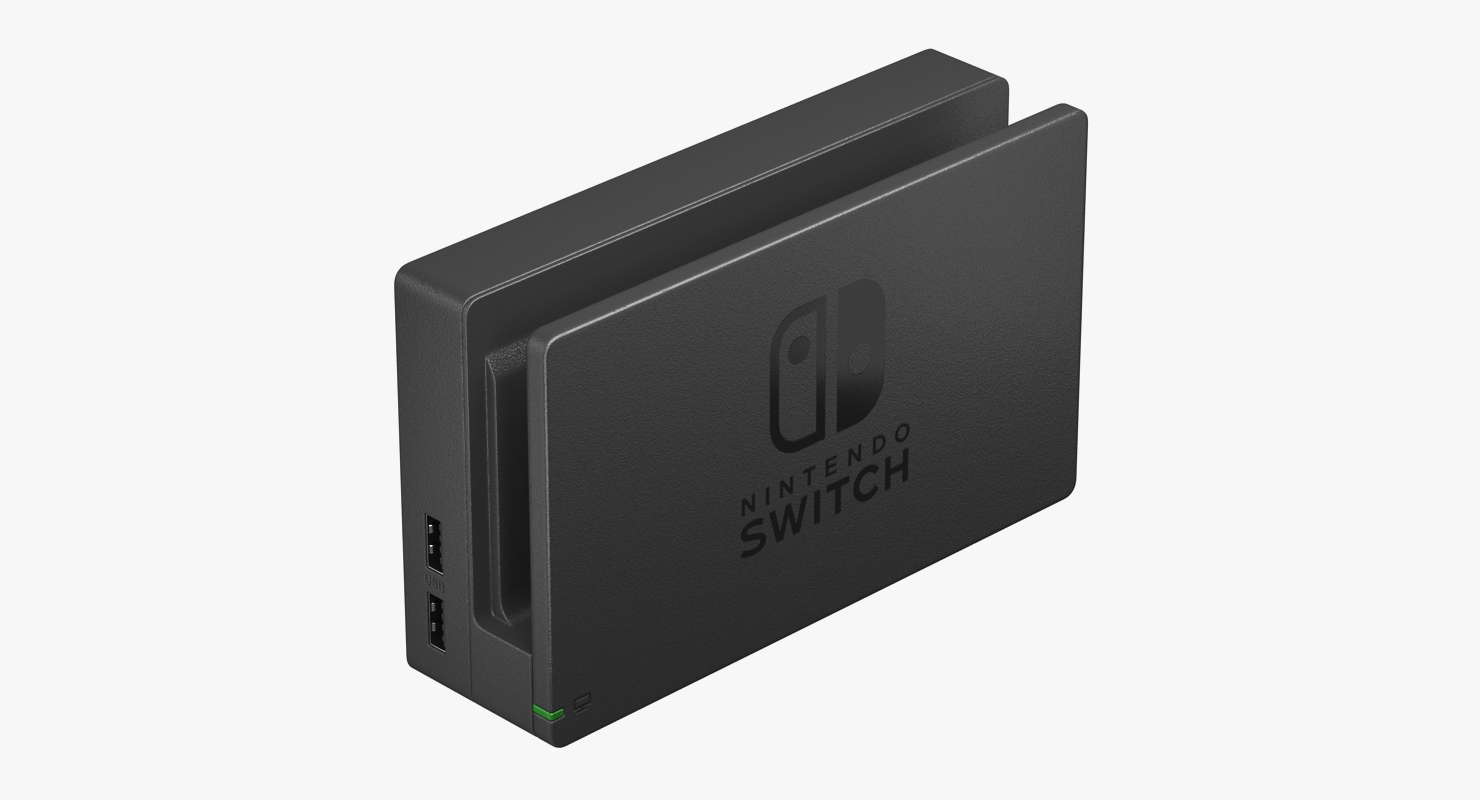 Nintendo Switch Dock 3D 모델 - TurboSquid 1203486