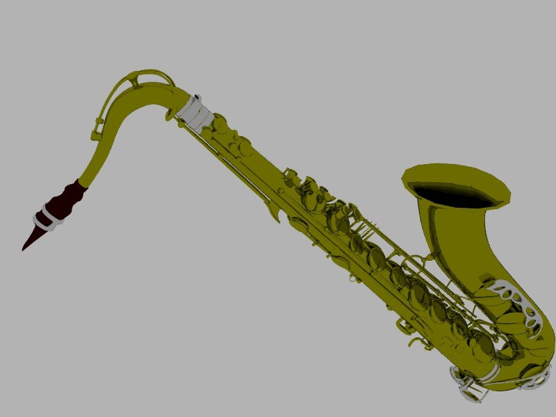 Saxophone sax 3D model - TurboSquid 1203500