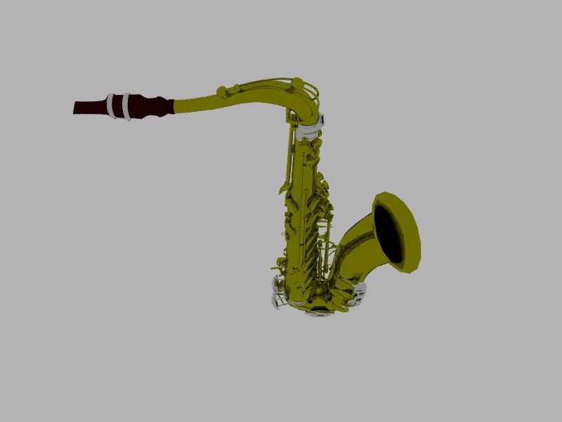 Saxophone sax 3D model - TurboSquid 1203500