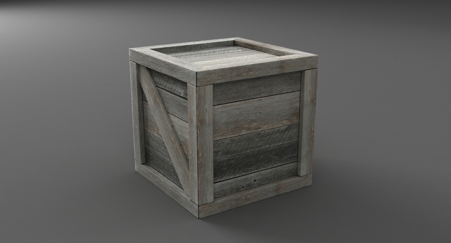 3D model wood box - TurboSquid 1203602