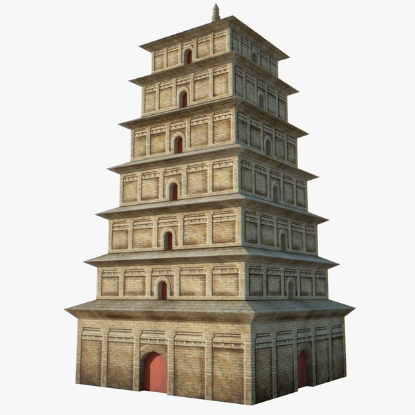 3D chinese architectural ancient model - TurboSquid 1203615