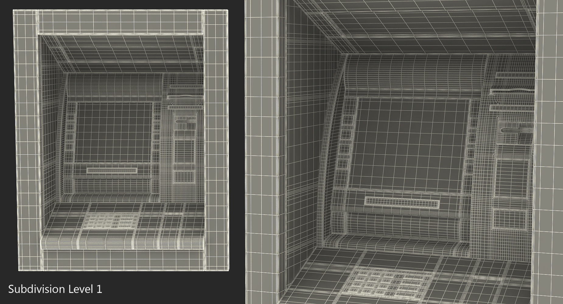 Atm machine wall mounted 3D model - TurboSquid 1203620