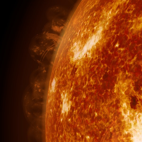 3D sun rays model - TurboSquid 1203681