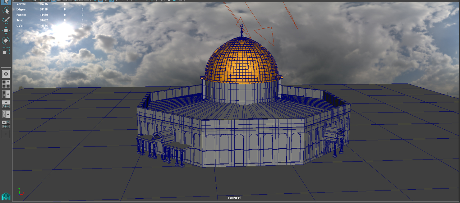 3D al-aqsa mosque model - TurboSquid 1203722