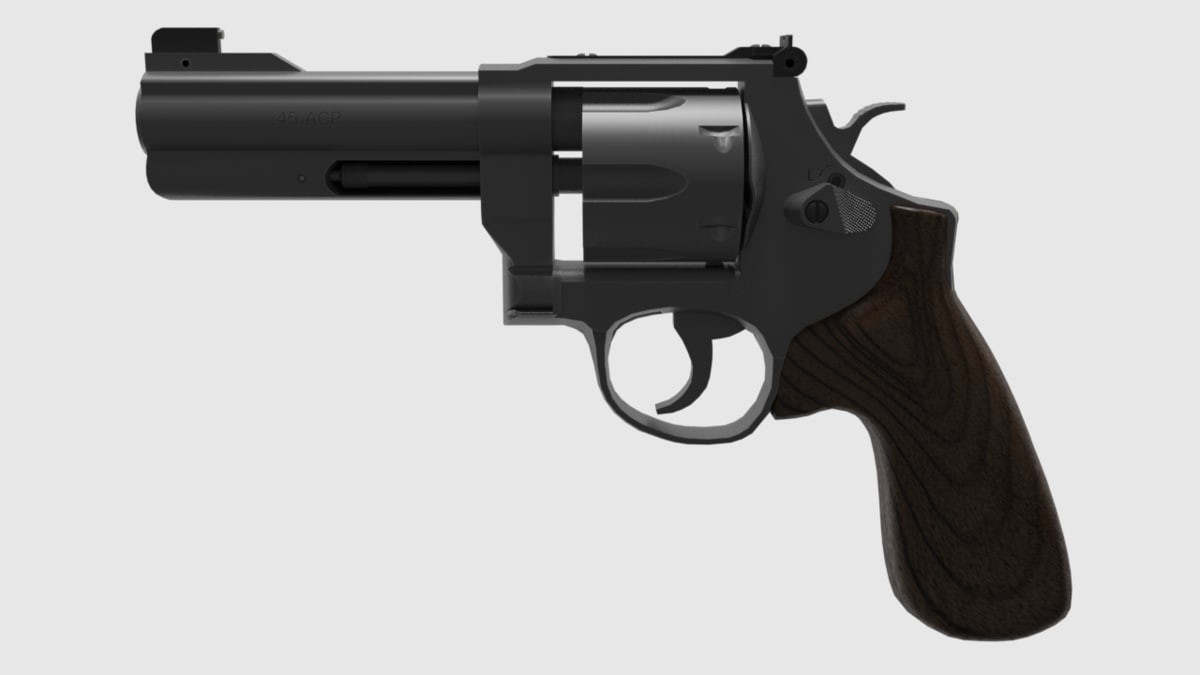 Revolver Blender Models for Download | TurboSquid