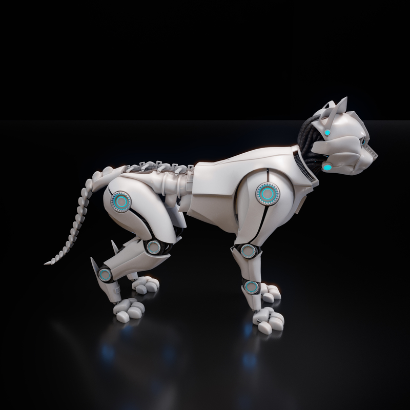 Robocat 3D-Modell - TurboSquid 1203885