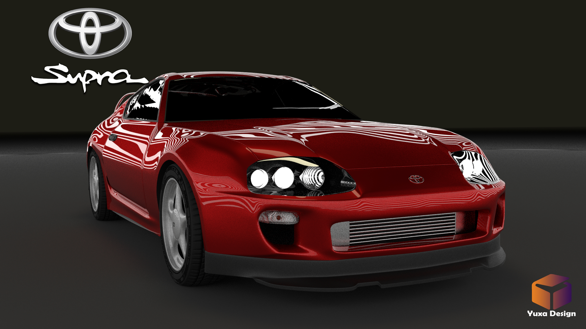 3D toyota supra - TurboSquid 1203901