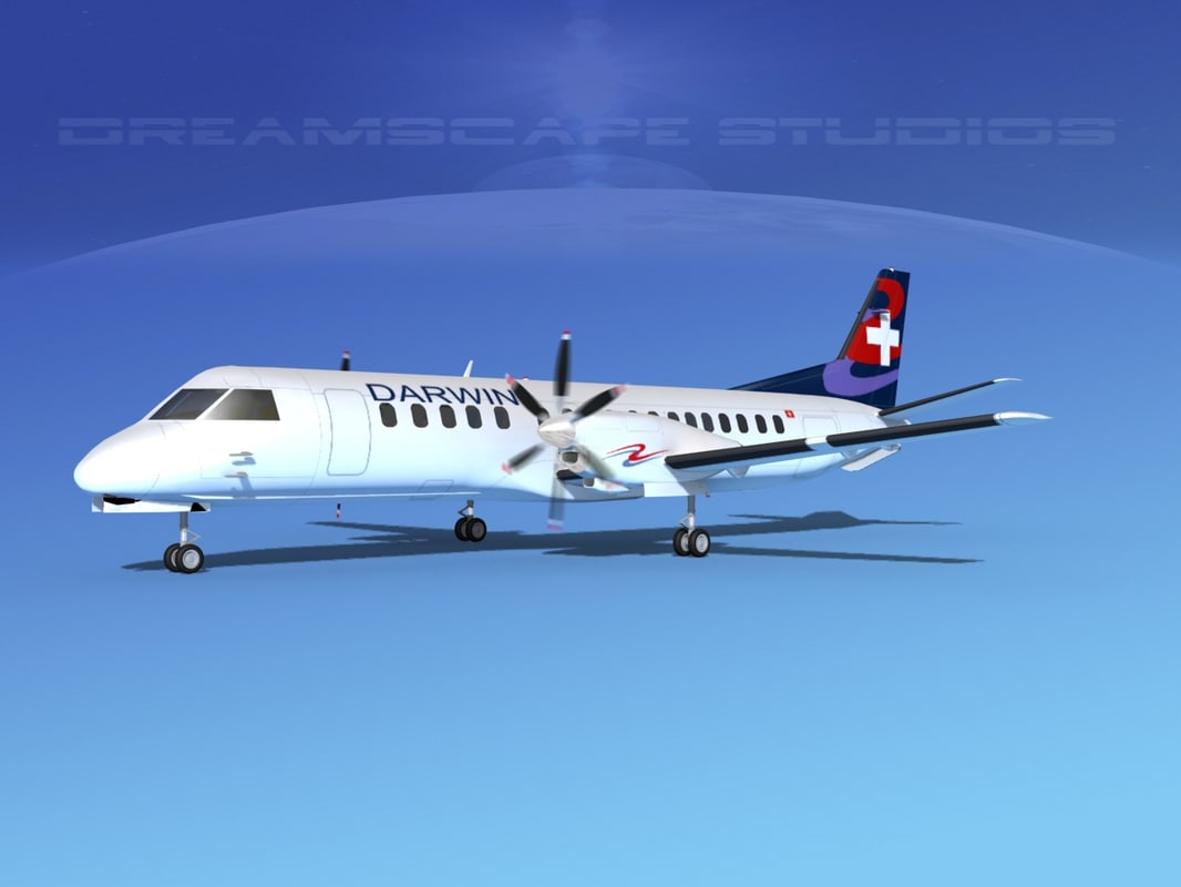 modelo 3d SAAB SF2000 Darwin - TurboSquid 1203957