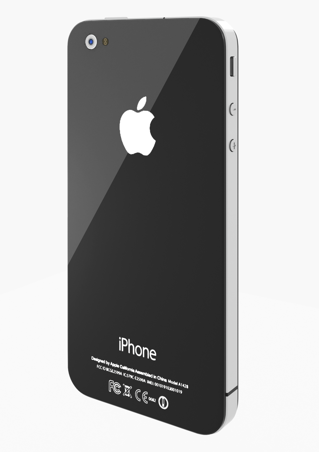 Apple iphone 4 model - TurboSquid 1204171
