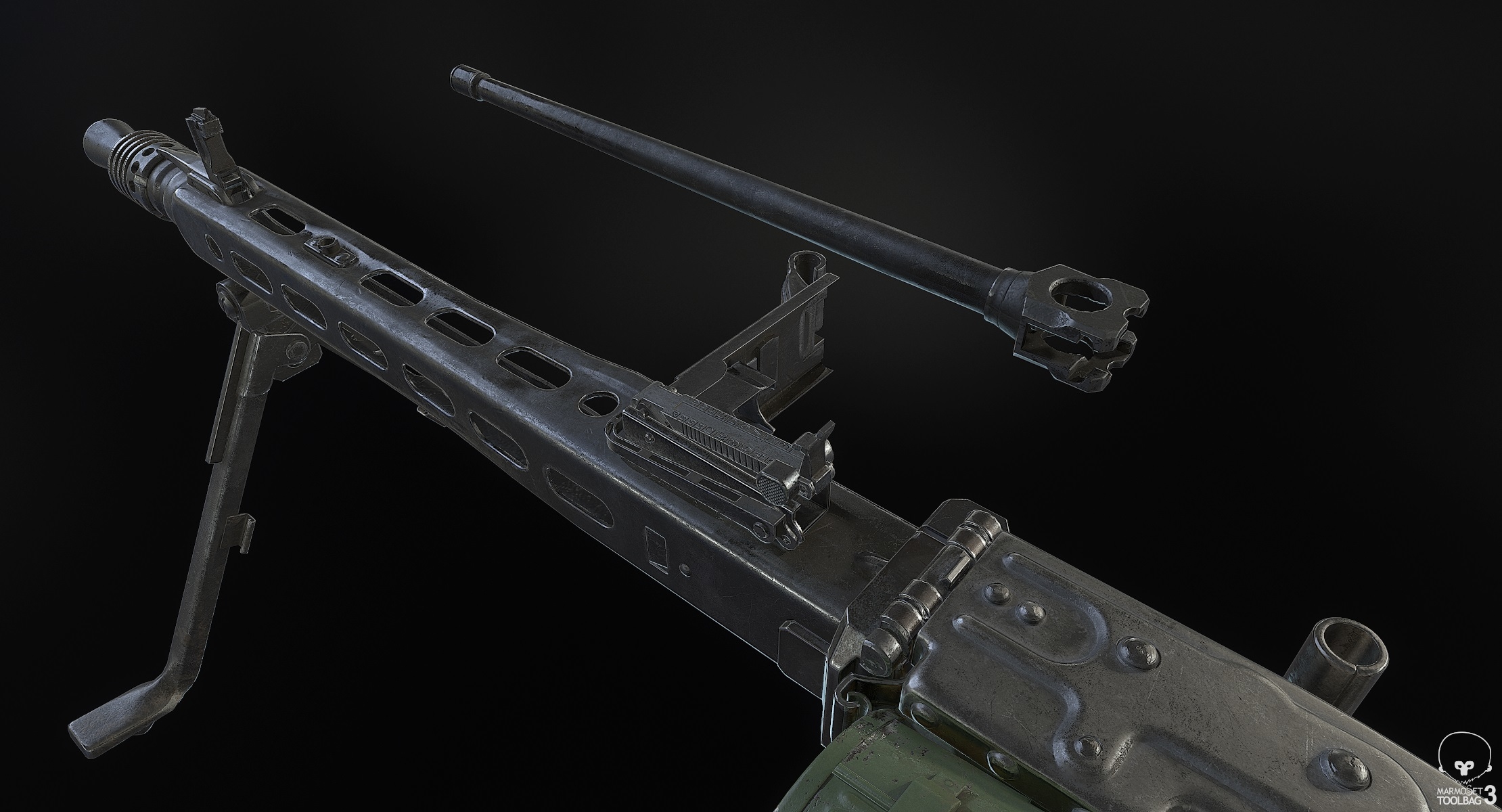 3D model mg42 asset world - TurboSquid 1204282