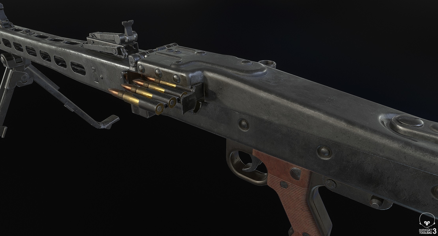3D model mg42 asset world - TurboSquid 1204282