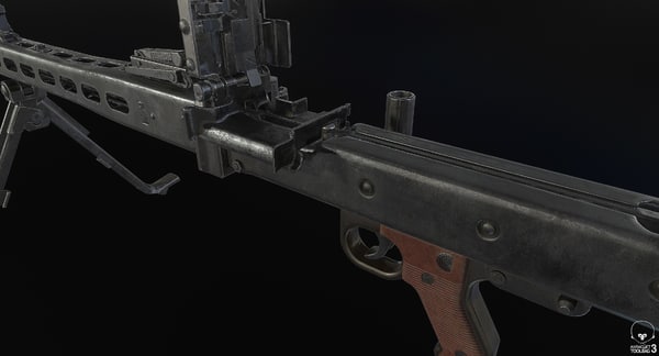 3D model mg42 asset world - TurboSquid 1204282