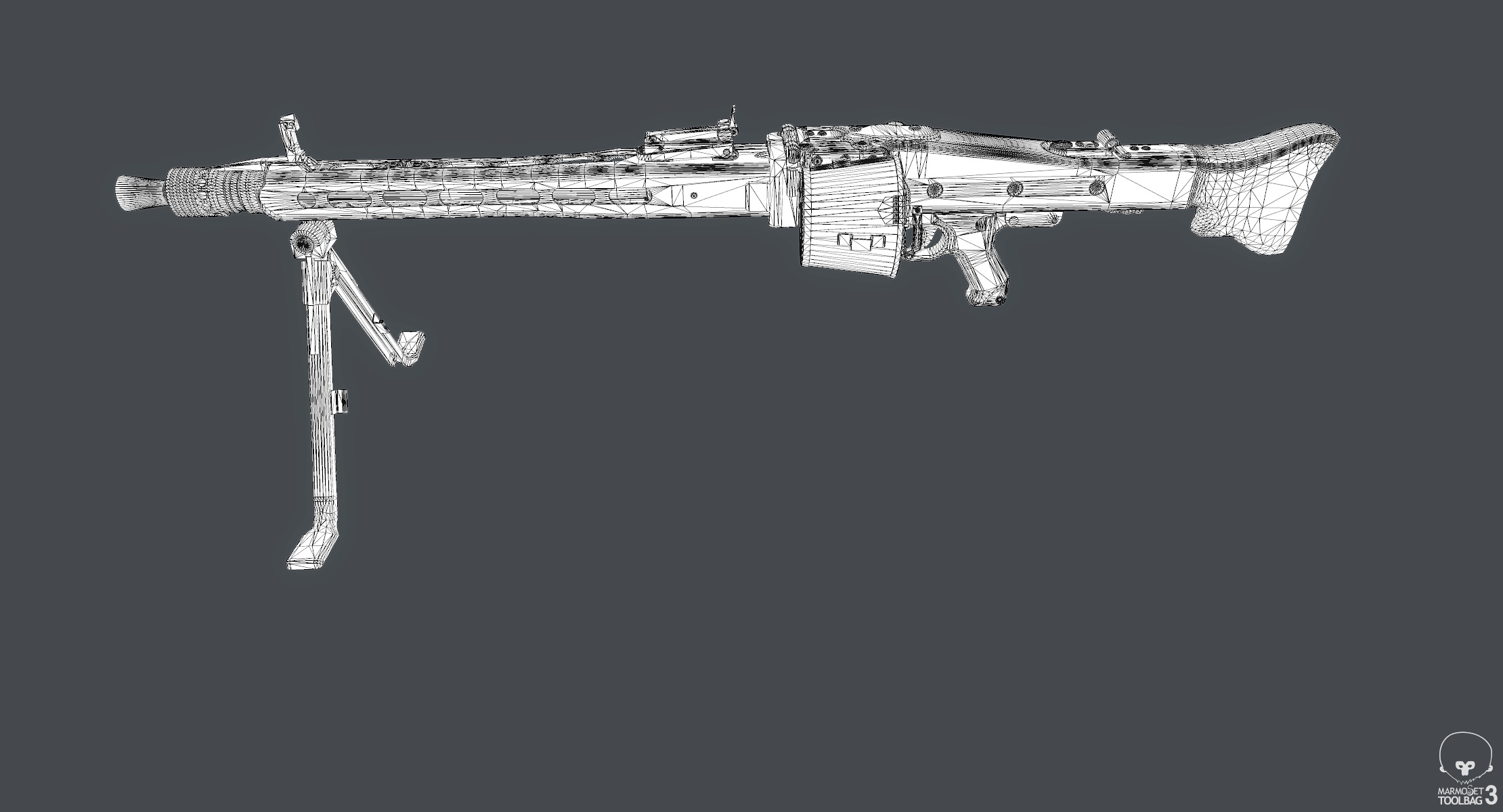 3D model mg42 asset world - TurboSquid 1204282