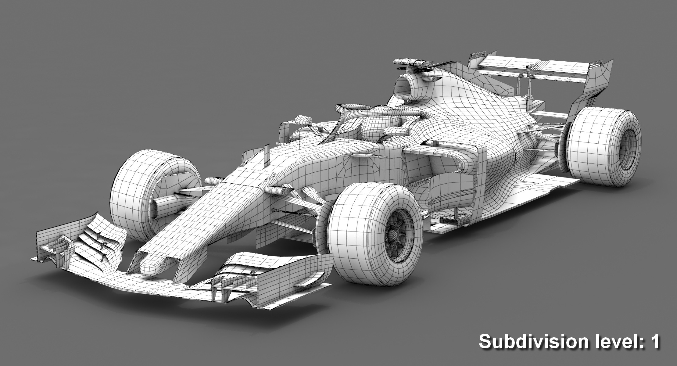 Formula 1 concept car model - TurboSquid 1204300