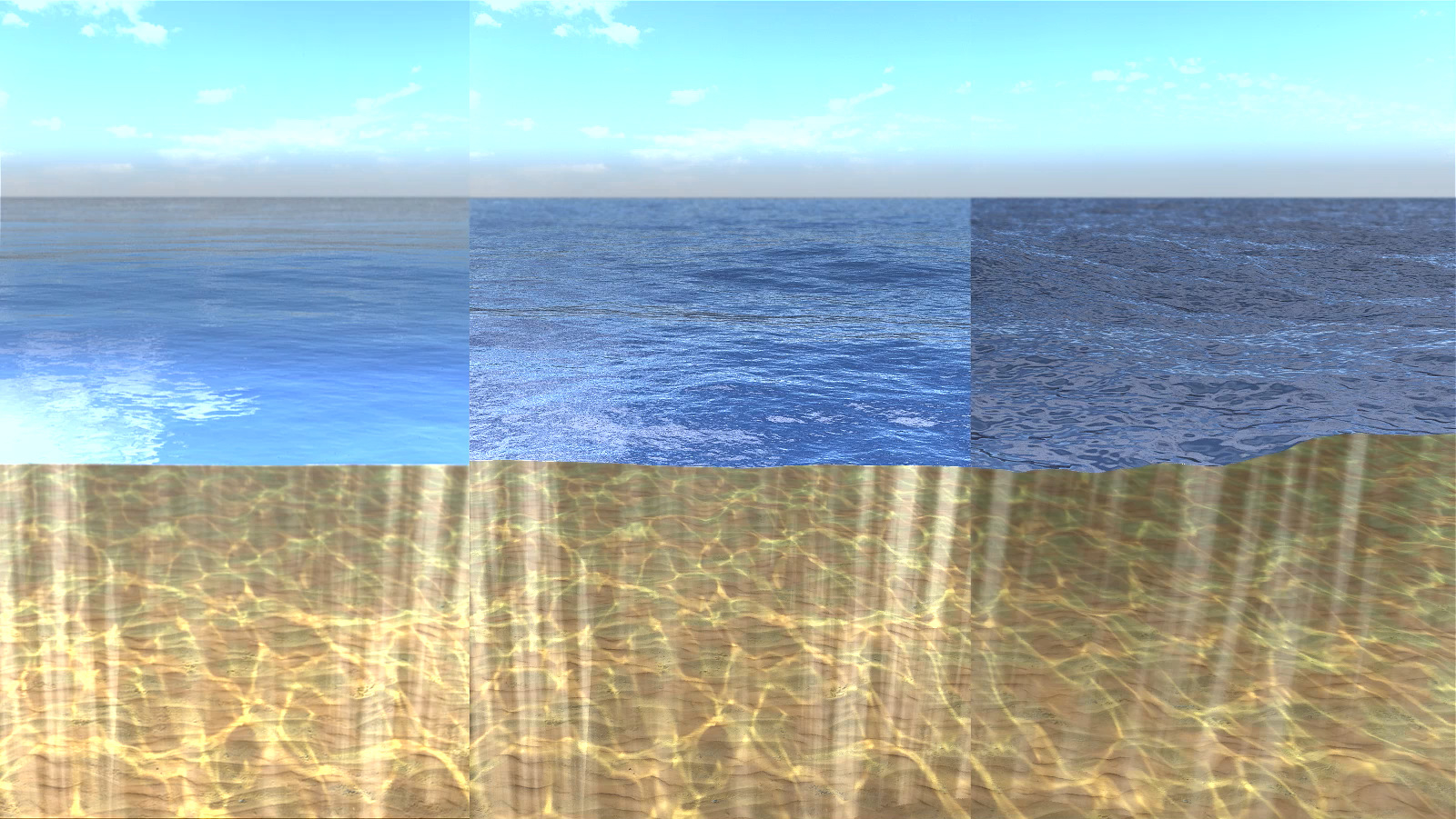 Sea surface waves 3D - TurboSquid 1204398