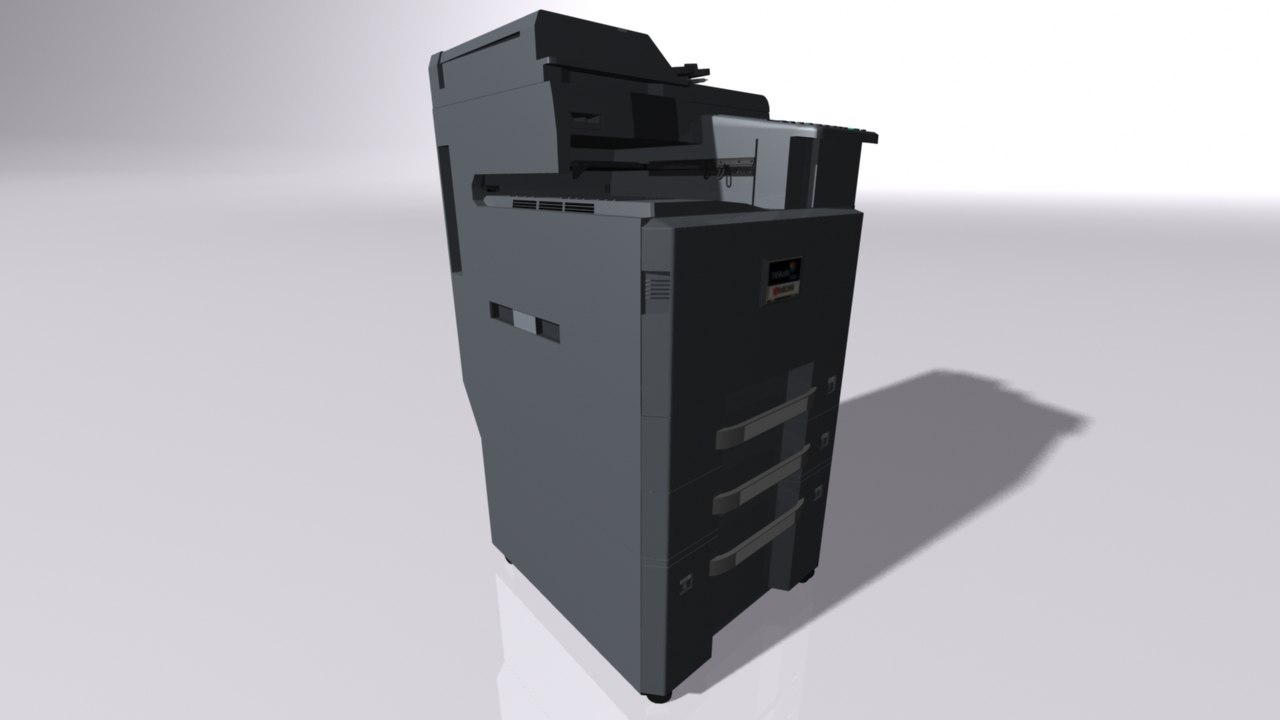 Kyocera taskalfa printer 3D model - TurboSquid 1204524
