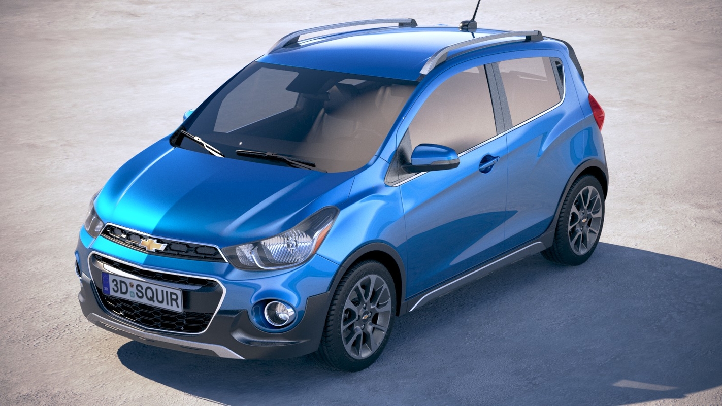 Chevrolet spark activ model - TurboSquid 1204555